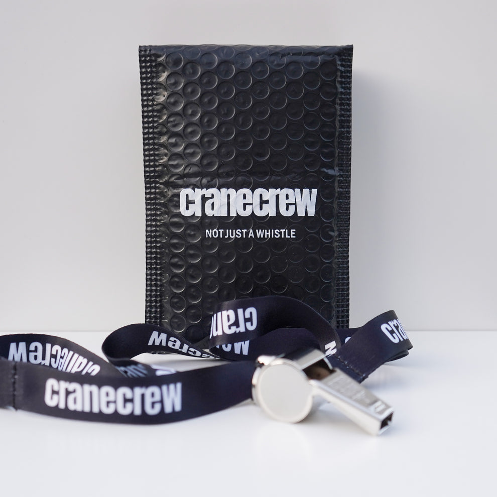 Construction Whistle - Silver [Brass] Crane Crew